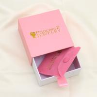 China Custom Printed Slide Drawer Jewelry Pouch And Box Luxury Jewelry Packaging Box With Logo for sale