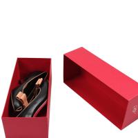 China Custom Logo Printed Sneaker Heels Sandal Shoe Box Packaging For Heels for sale