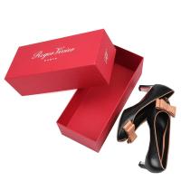 China Custom Logo Printed Sneaker Heels Sandal Shoe Box Packaging For Heels for sale