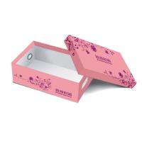 China Custom Logo Printed Sneaker Heels Sandal Shoe Box Packaging For Heels for sale