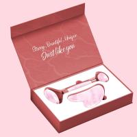 China Custom Logo Printed Facial Jade Roller Guasha Gift Packaging Box For Jade Roller Gua Sha for sale