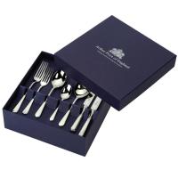 China Custom Logo Printed Empty Spoons Forks Knives Cutlery Set Packaging Gift Box for sale