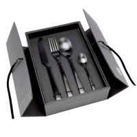 China Custom Logo Printed Empty Spoons Forks Knives Cutlery Set Packaging Gift Box for sale