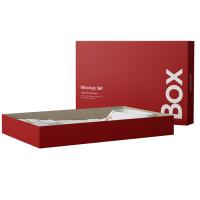 China Custom Logo Printed Apparel Clothing Garment Bt Shirt Packaging Boxes For T - Shirt for sale