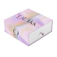 China Custom Printed Drawer Slide Jewelry Box Elegant Gift Box Packaging for sale