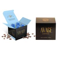China Custom Logo Printed Reusable Coffee Capsule Packaging Box For Coffee Capsules for sale