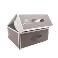 China Custom Printed Hat Shopping Box Fadora Cap Hat Packaging Shipping Box For Hat for sale
