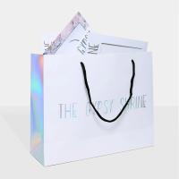China Custom Design Boutique Paper Gift Bag Packaging Branded Paperbag With Logo Print for sale