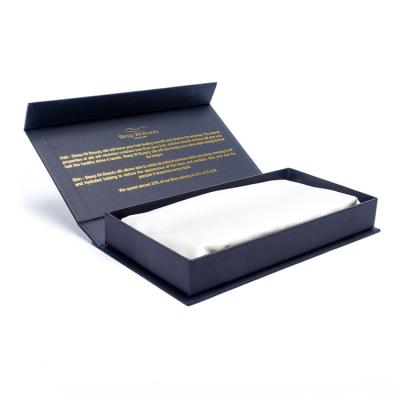 China Custom Printed Silk Pillowcase Eye Mask Scrunchie Set Gift Box for sale