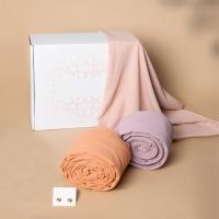China Custom Scarf Scarves Shawl Hijab Set Box Pour Blank Chiffon Hijab Gift Box Packaging for sale