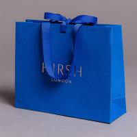 China Luxury Custom Paper Packaging Shopping Bag With Logo for sale