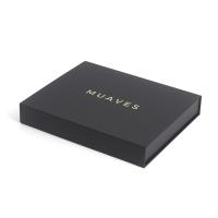 China Custom Printed Silk Scrunchie Gift Boxes Satin Hair Packaging Boxes For Scrunchies for sale