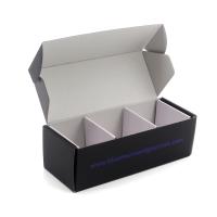 China Custom Logo Printed Savory Spice Hot Sauce Bottle Packaging Shipping Box for sale