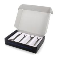 China Custom Logo Printed Savory Spice Hot Sauce Bottle Packaging Shipping Box for sale