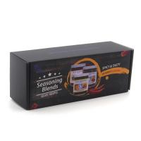 China Custom Logo Printed Savory Spice Hot Sauce Bottle Packaging Shipping Box for sale