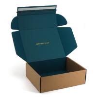 China Custom Logo Printed Self Seal Adhesive Tear Strips Zipper Mailer Box for sale