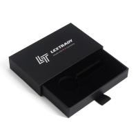 China Custom Logo Printed Sliding Drawer Keychain Packaging Gift Box For Key Chain for sale