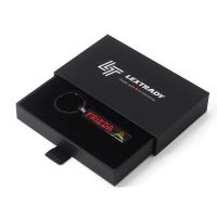 China Custom Logo Printed Sliding Drawer Keychain Packaging Gift Box For Key Chain for sale