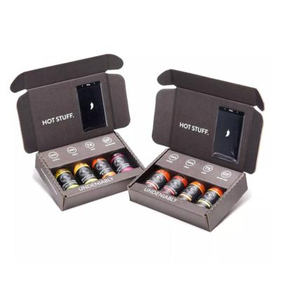 China Custom Logo Printing Hot Ones Spicy Hot Sauce Monthly Subscription Box for sale