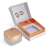 China Custom Body Butter Powder Spa Gift Box Cosmetic Skin Care Face Cream Jar Packaging Box for sale
