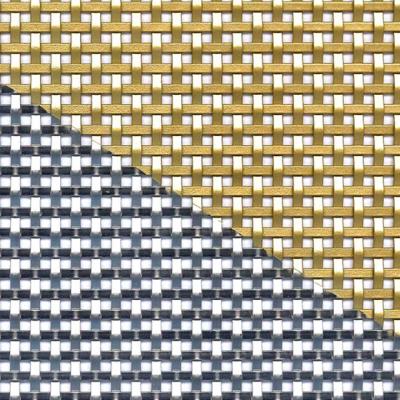 China Flat Architectural Rigid Mesh , Silver Architectural Stainless Steel Mesh for sale