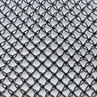 China Alloy Honeycomb Wire Mesh , Silver Decorative Mesh Screen for sale