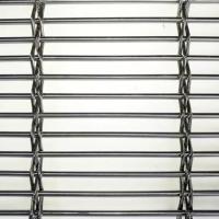 China Titanium Plated Cable Architectural Mesh , 4mm Architectural Stainless Steel Mesh for sale