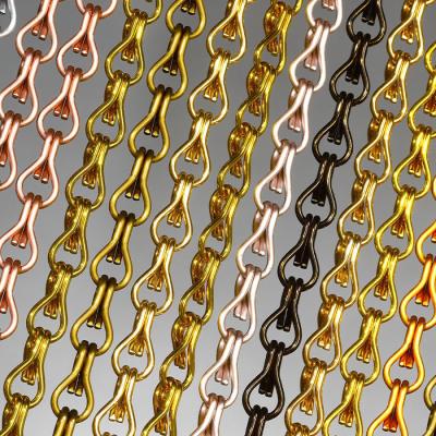 China Creative Architectural Mesh Curtain , Decorative Metal Mesh Fabric Curtain for sale