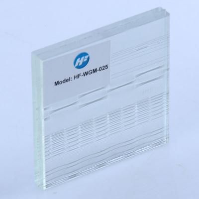 China ANSI Z97.1 Laminated Glass Metal Mesh 6.8mm Wire Reinforced Glass High Level Protection for sale