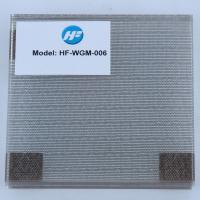 China Hangshun Metal Mesh Laminated Glass 2000mm x 2500mm Sound Insulation 6mm for sale