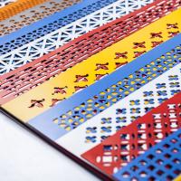 China 100 Recyclable Architectural Perforated Metal , Aluminum Decorative Perforated Mesh for sale