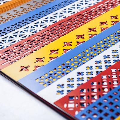 China 100 Recyclable Architectural Perforated Metal , Aluminum Decorative Perforated Mesh for sale