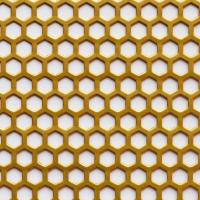 China Staggered Hole Perforated Steel Architecture Powder Coated Surface for sale