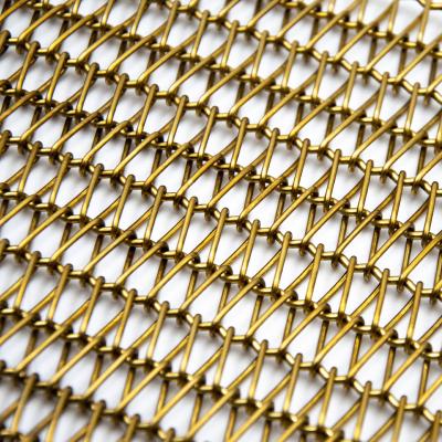 China Stainless Steel 304 Spiral Wire Mesh 4m Width 1.2-10mm Wire for Decorative Wall for sale
