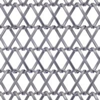 China Decorative Spiral Conveyor Belt Mesh Oxidized Finish 4m Width 1.2mm Wire for sale