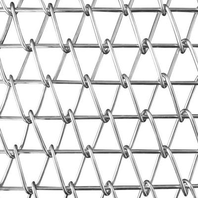 China Decorative Architectural Spiral Mesh Galvanized Round Wire 4m Width 1.2-10mm for sale