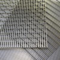 China SS304 SS316  Wedge Wire Panel , Polished / Mirror Wedge Wire Profiles for sale