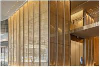 China ANSI Z97.1 Wire Mesh Laminated Glass 10mm Decorative Safety Glass Panel for sale