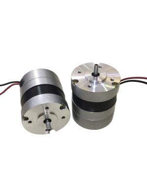 China 57mm 36V 8-Pole Brushless Servo Motor 3000 RPM with 0.65 N.m Torque and IP40 Rating for sale