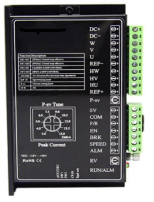 China SWT-256M 48V Brushless DC Motor Controller with 10-60VDC Range and Pure Sinusoidal Control Technology for sale