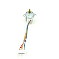 China 20BYJ46 20mm Stepper Motor 7.5° Step Angle 5V DC with 85:1 Gear Reduction for Precision Control for sale