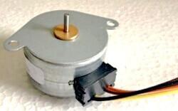 China 35BY412 Permanent Magnet Stepper Motor 35mm Diameter 22mm Thickness 7.5° Step Angle 12V DC for sale