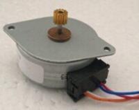 China 35BY412M 35mm Permanent Magnet Stepper Motor 7.5° Step Angle 24V DC 15mm Thickness for sale