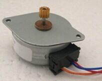 China 35BY412M 35mm Permanent Magnet Stepper Motor 7.5° Step Angle 24V DC 15mm Thickness for sale