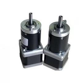 China NEMA14 35mm Geared Stepper Motor with 1.8° Step Angle and Planetary Gearbox Ratios 3.7-139 for sale