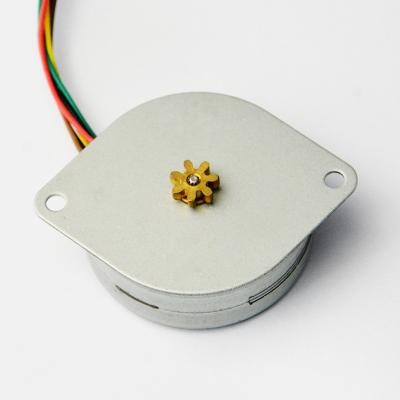 China 42BY412S Permanent Magnet Stepper Motor 7.5 Degree Step Angle 42mm 24V 2 Phase for sale