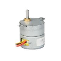 China 25mm Geared Stepper Motor 1:10 Reduction Ratio 12V DC with 500 RPM Speed and 400g Thrust for sale