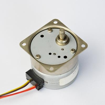 China 42mm Geared Stepper Motor 7.5° with 1:50 Reduction Ratio and 500mN.m Torque for Industrial Applications for sale