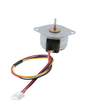 China 25BY412L 25mm Permanent Magnet Stepper Motor 12V DC 7.5° Step Angle 15mm Thickness for sale