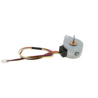 China 25mm 12V Stepper Motor 25BY412L with 7.5° Step Angle and 15mm Thickness for Robotics and Medical Devices for sale